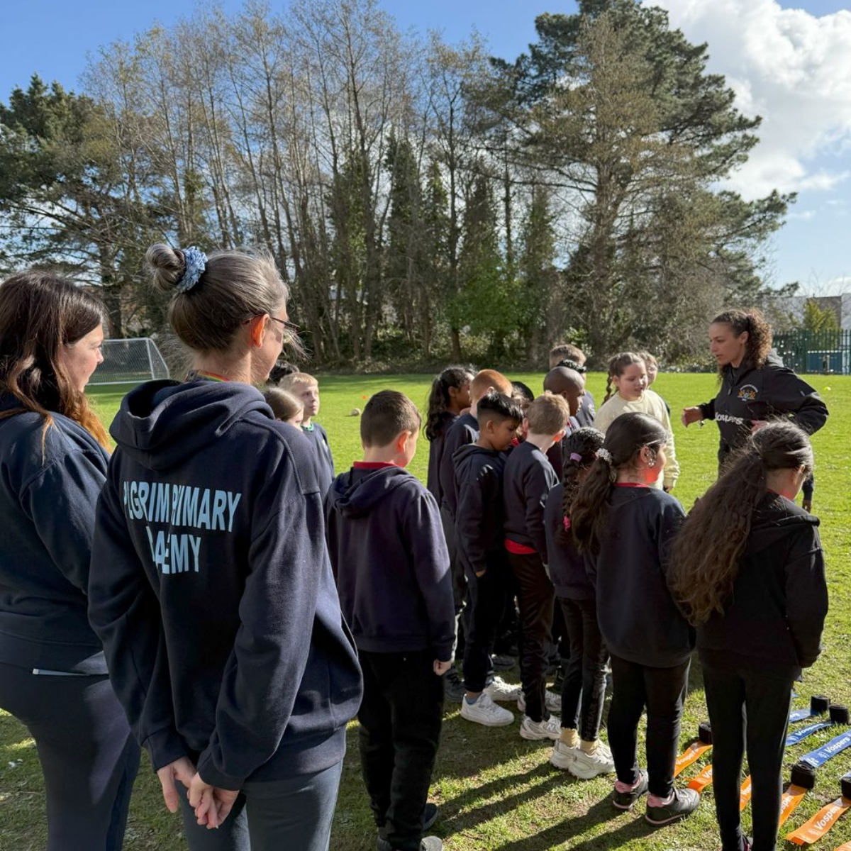 Reach South Academy Trust - Pilgrim Primary with Plymouth Albion in ...